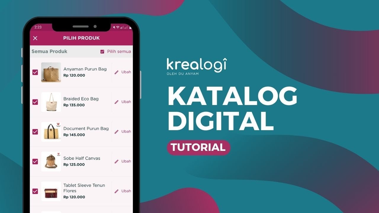 Tutorial Membuat Katalog Digital Pada Aplikasi Krealogi