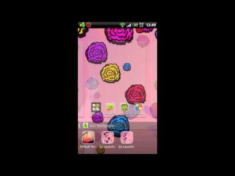 GO Launcher EX Theme Flowers