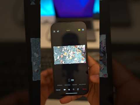 Convert Landscape Video to Portrait on iPhone fast!