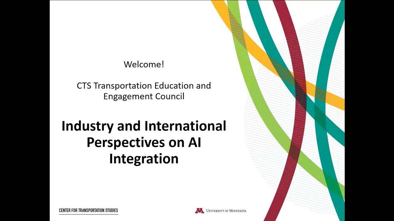 CTS Webinar: Industry and International Perspectives on AI Integration