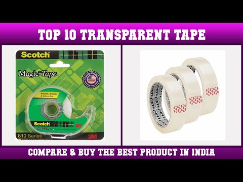 Top 10 Transparent Tape to buy in India 2021 | Price & Review