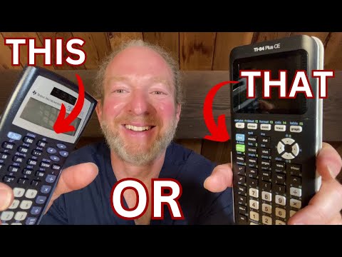 TI-84 Plus CE Calculator versus TI-30XIIS Calculator