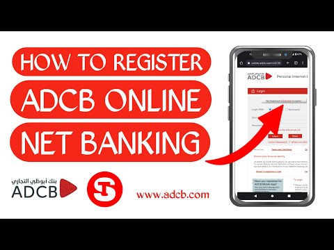 How To Register Adcb Online Banking | Adcb Personal Internet Banking