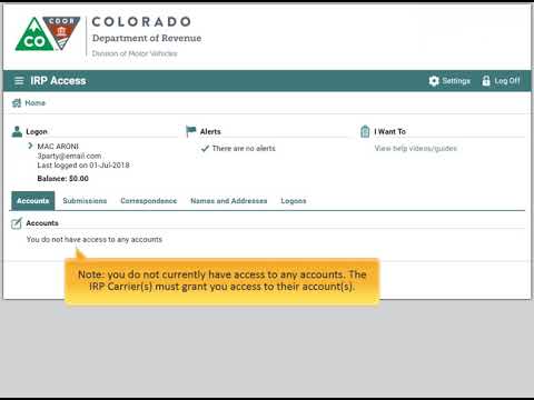 IRP Third Party Access