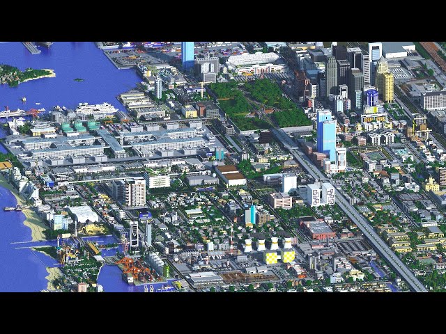 Audia Project: The World Record Size Minecraft City Minecraft Map
