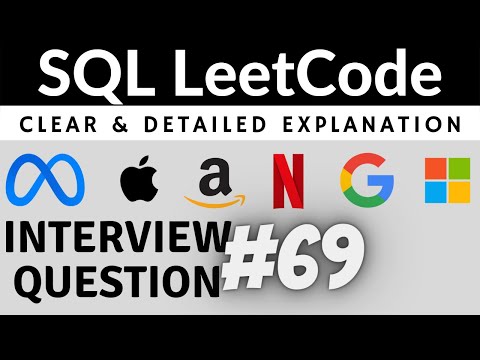 LeetCode 1729 Tesla Interview SQL Question with Detailed Explanation | Practice SQL