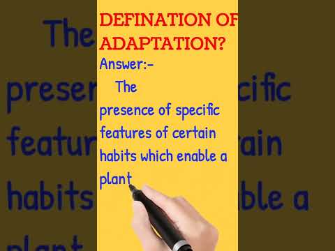 Definition of Adaptation? /#shorts /#definition .