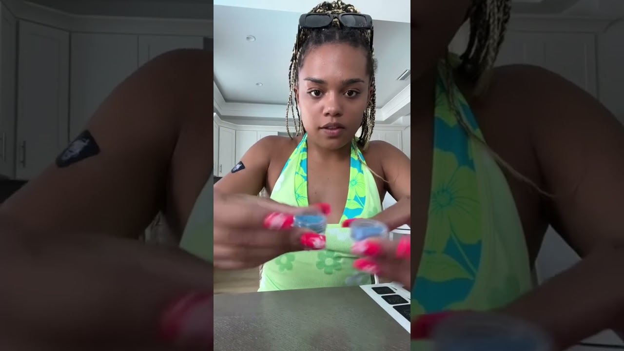 Yk I had to get them because they are glitter 🙈#glittertattoo #vacation #shorts