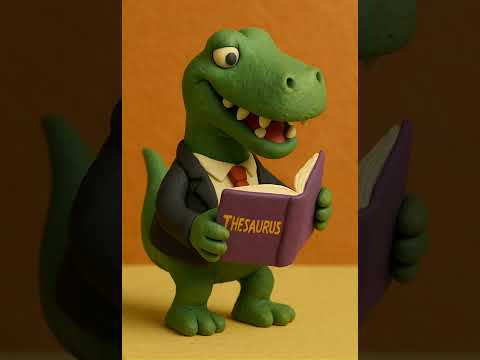 THE SAURUS! #ai #thesaurus #dinosaur