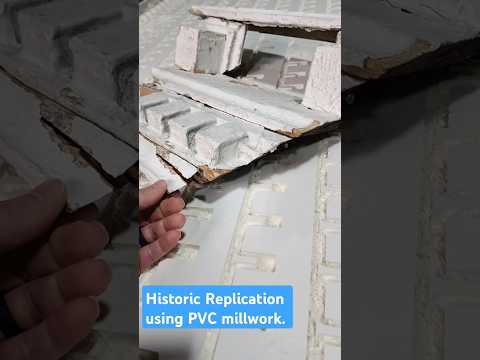 Historic Replication using custom PVC Millwork #architecture #azek #construction #carpentry