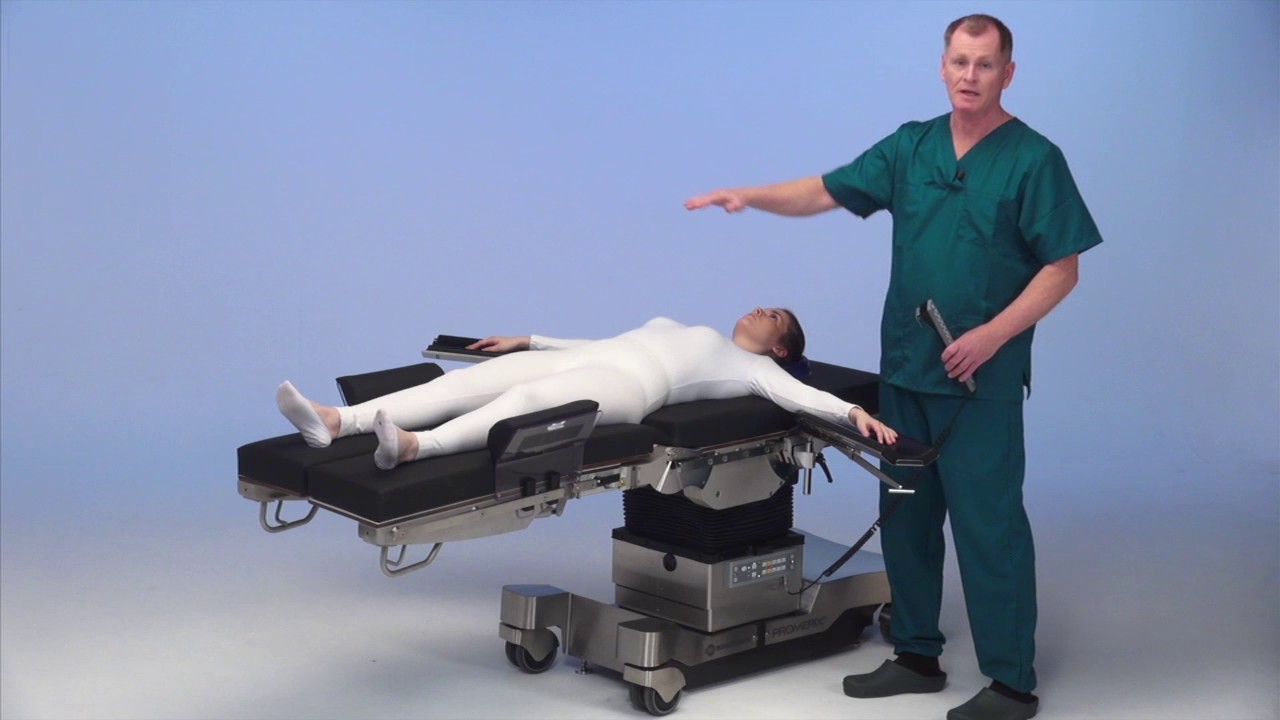 Patient positioning 6 - Laparoscopic position