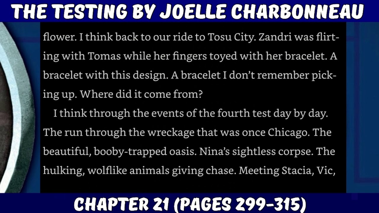 The Testing by Joelle Charbonneau (Chapter 21)