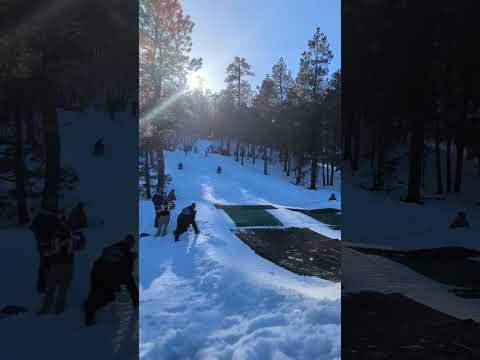Which side took the L? Cooler Runnings in Flagstaff Arizona!