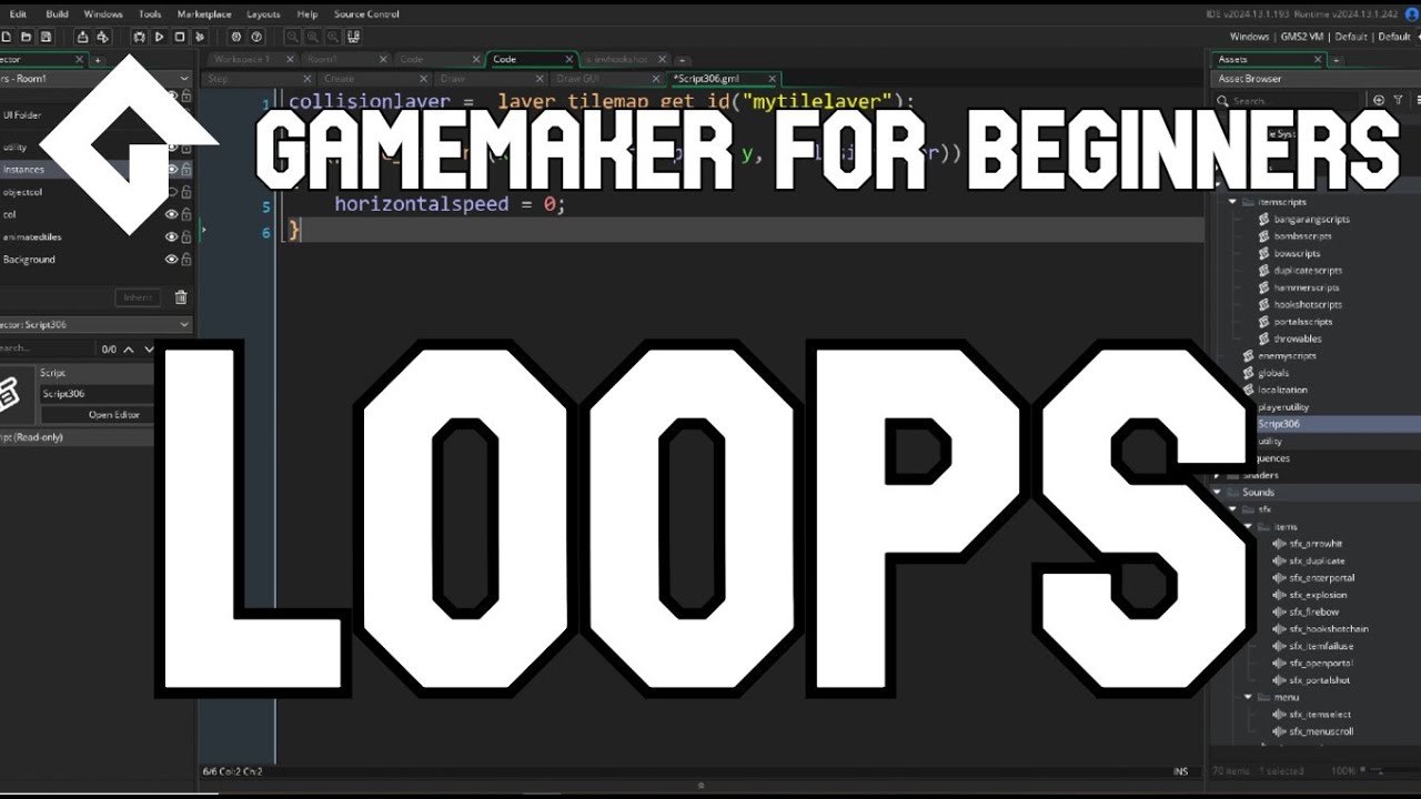 Gamemaker For Beginners - Loops