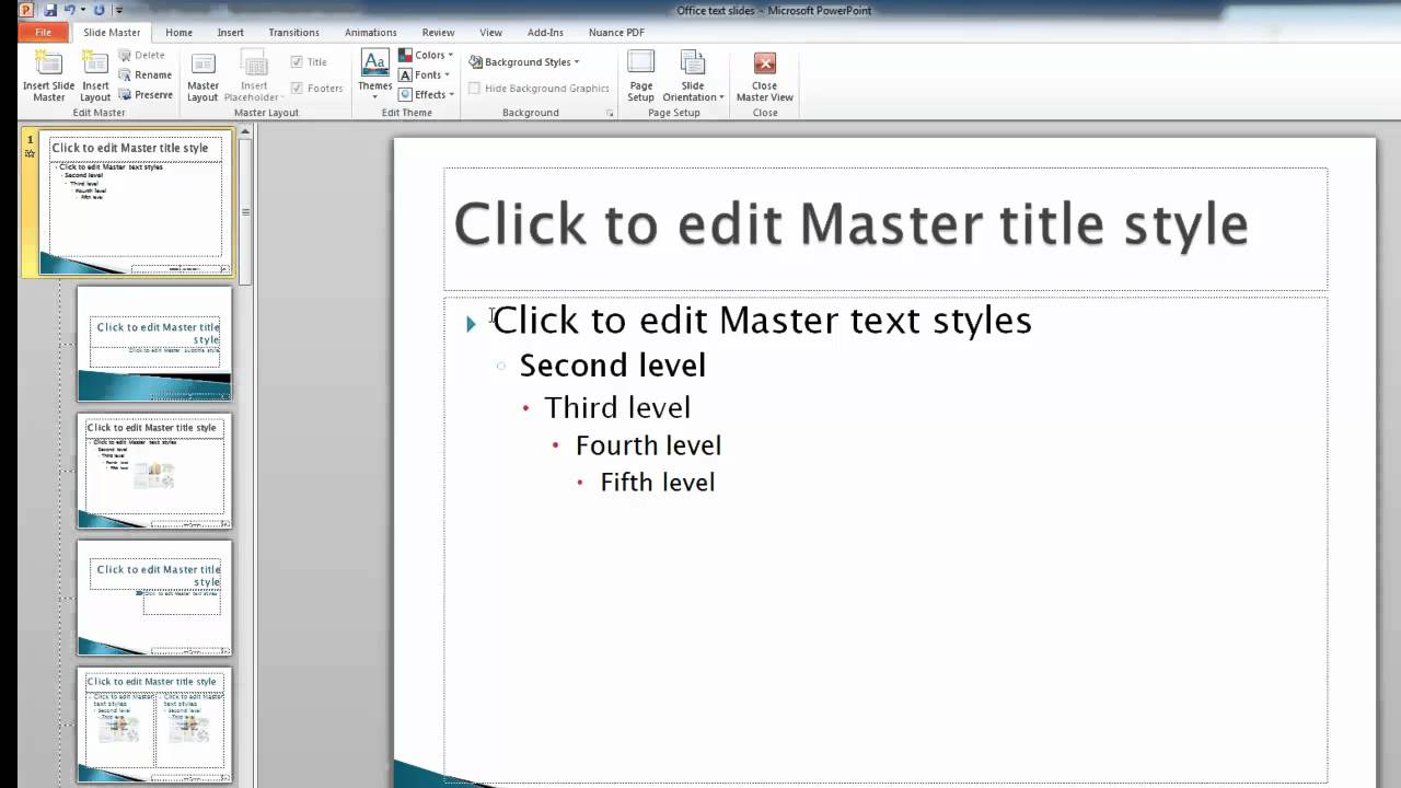 PowerPoint 2010 Tutorial 4