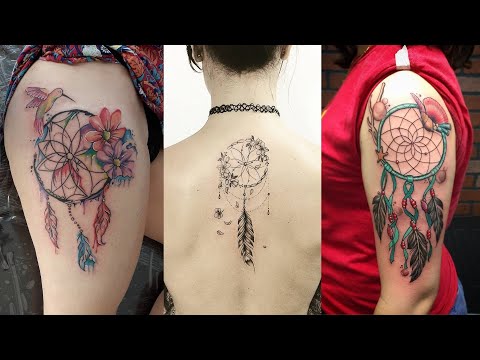 27 Dream Catcher Tattoos for Women - Ideas and Designs for Girls