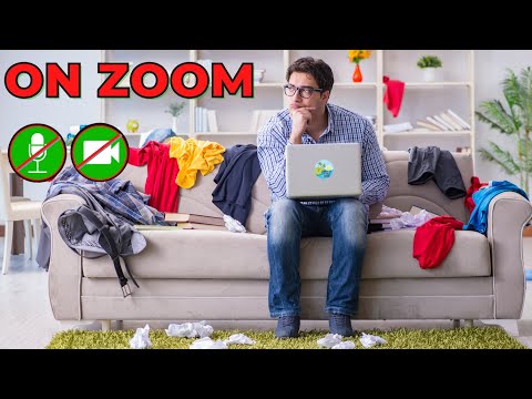 How to Mute Audio and Video while in a zoom meeting