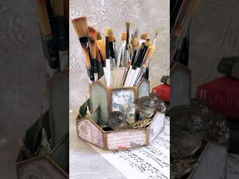 Using up decoupage rice paper leftovers #decoupageart #decoupage #diy #decoupagediy #diydecoupage