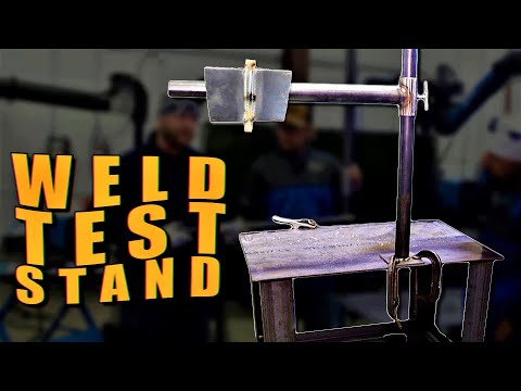 ARE YOU LEARNING HOW TO WELD? Build your own Welding Test Stand for practice at home👨🏭👩🏭