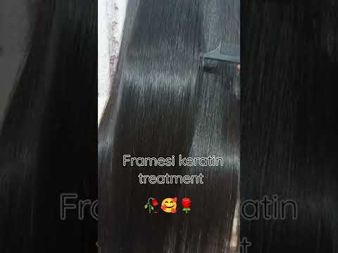 framesi keratin treatment amazing results😍😍#short#zahra khan