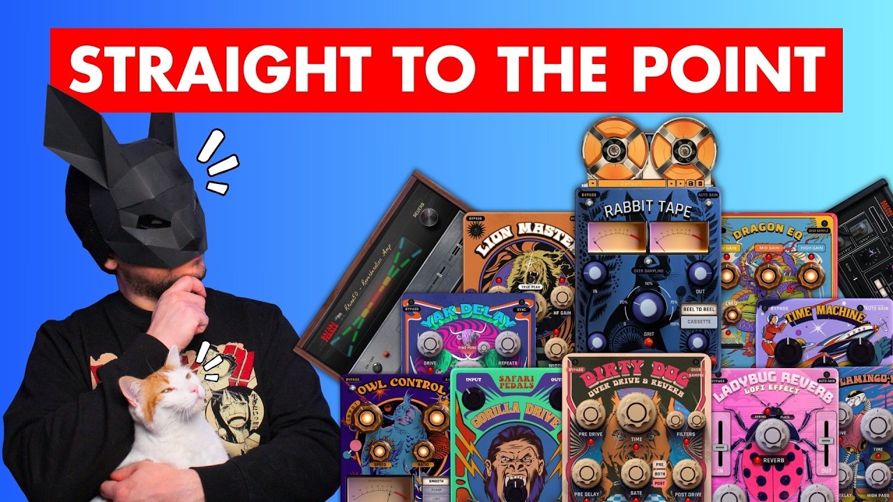 Straightforward Plugins for Efficient Music Making