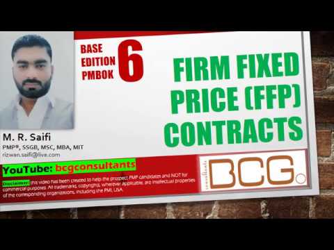 Firm Fixed Price FFP Contracts