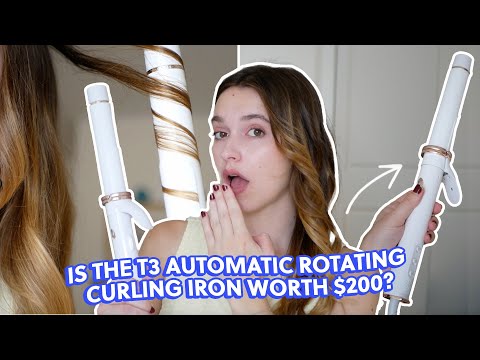 I Tried the $200 T3 CurlWrap Automatic Rotating Curling Iron (Full Review) | Take My Money
