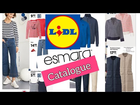 catalogue Lidl 🔥 esmara 💯 le jeudi 06 avril 2023 👗#lidl #arrivage #catalogue #lidlfrance