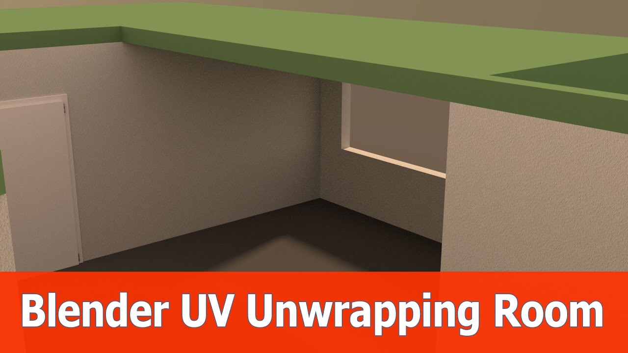 Blender Room : UV Unwrap and texturing