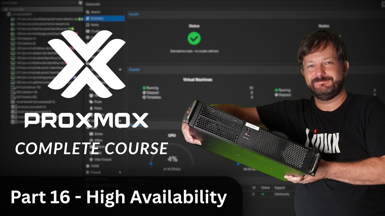 Proxmox VE Made Easy – Complete Training Series (Part 16 - High Availability)