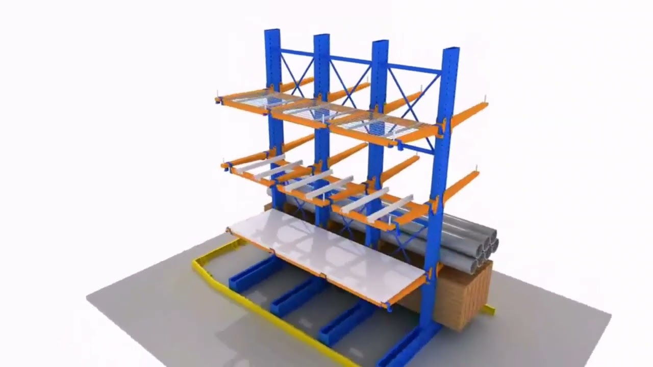 Industrial Cantilever Long-Length Rack
