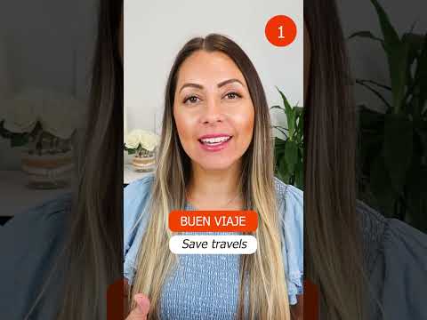¿Cómo decir "Safe travels" en español? #shorts
