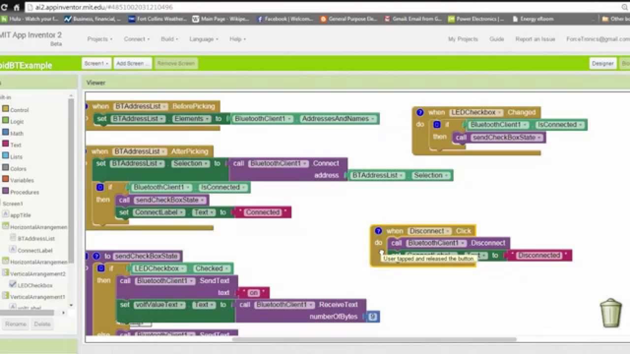 Building an Android App to Communicate with the RN-42 Bluetooth Module