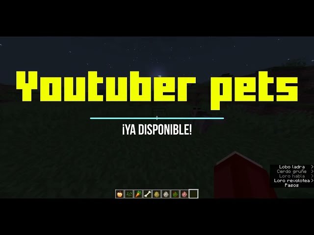 (1.11-1.20.4) Youtuber Pets Minecraft Texture Pack