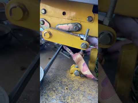 Hustler Raptor, zero turn, easy way to change the deck belt