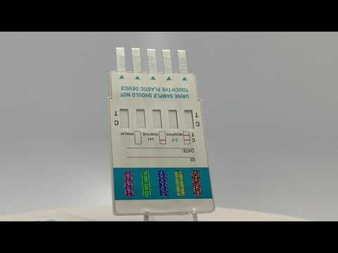 5 Panel Drug Test Kit- Instantly Test for COC, AMP, THC, OPI, PCP, FDA Cleared