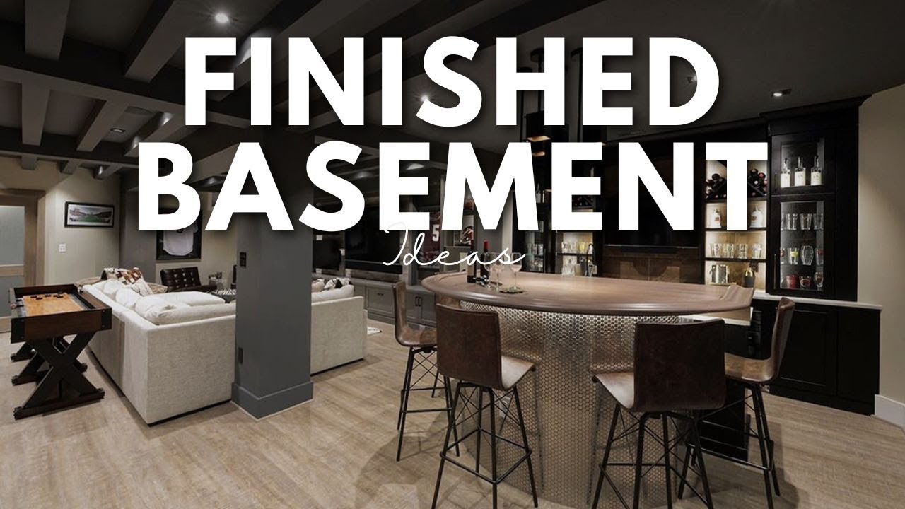 28 Cool Finished Basement Ideas for Modern Man Cave Renovation & Decorating