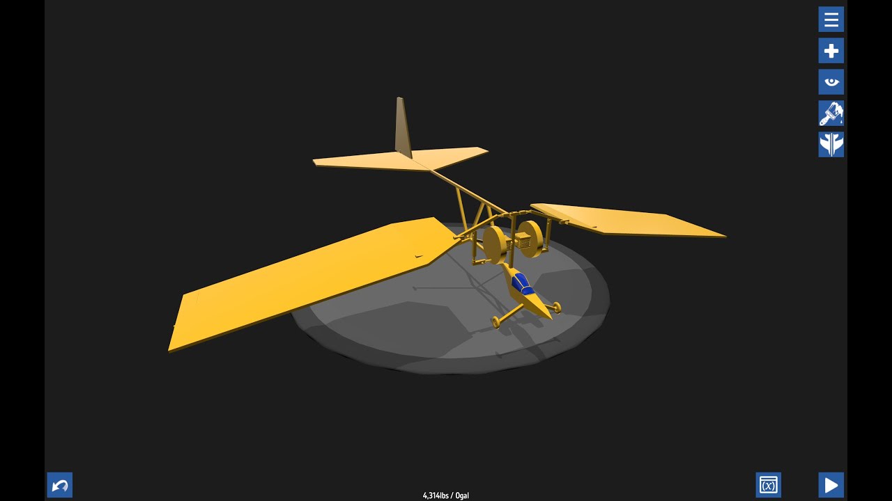 SimplePlanes Hawk Ornithopter