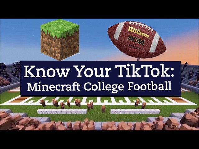 What is Minecraft College Football? Popular TikTok meme explained