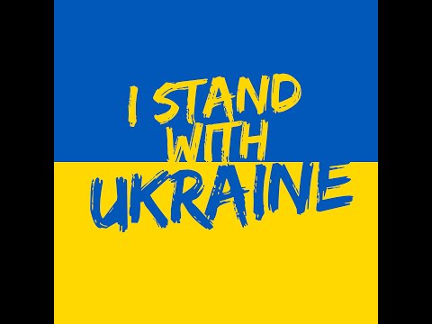 I Stand With Ukraine.