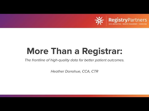 More Than a Registrar - CTR Coding Break (March 2022)