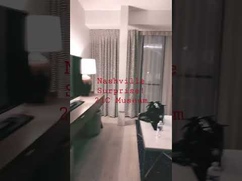 Nashville Hotel 21C Museum Surprise! #viral #youtubeshorts #nashville