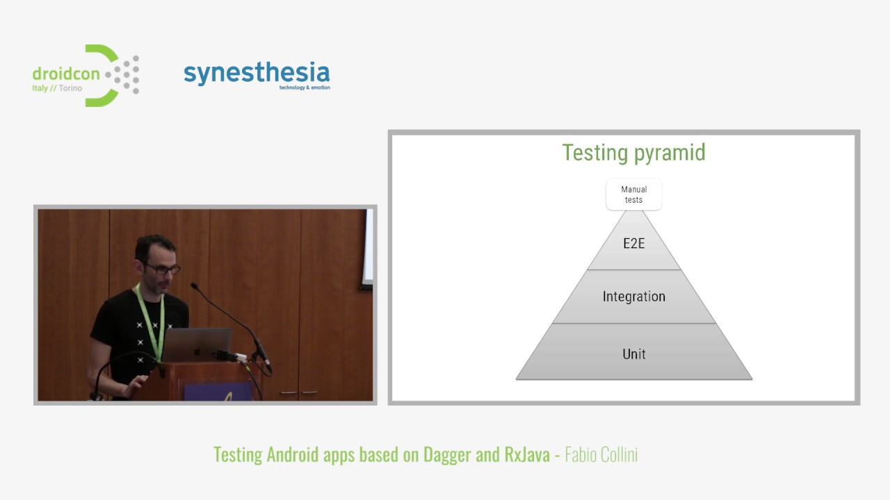Droidcon Italy 2017 // Testing Android apps based on Dagger and RxJava - Fabio Collini