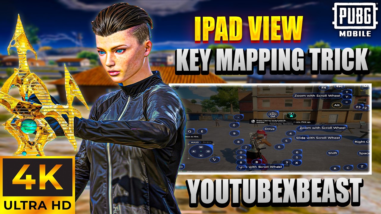 🔧Gameloop Best Key Mapping Settings PUBG Emulator 2026 | Make Your Own Keymapping | YOURUBEXBEAST |