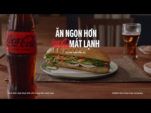 Nghe là thèm! Bánh mì x COCA-COLA mát lạnh!