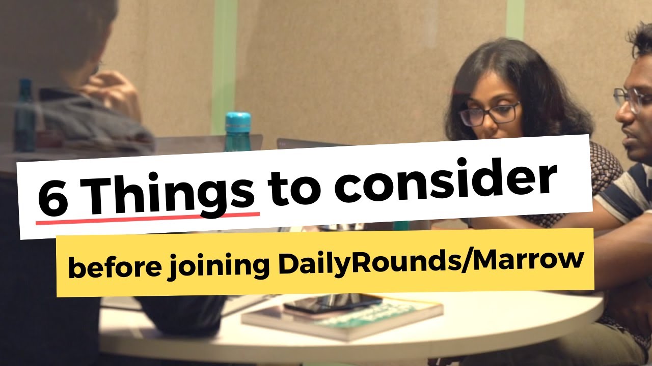 9 DailyRounds/Marrow Jobs in India | DailyRounds/Marrow careers | Cutshort
