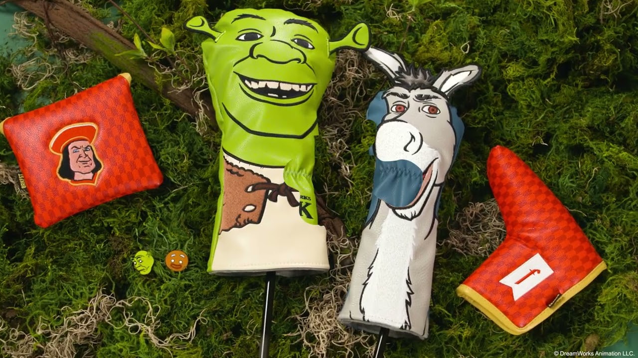 Shrek x Breakfast Balls : The coolest golf gear this side of Duloc.