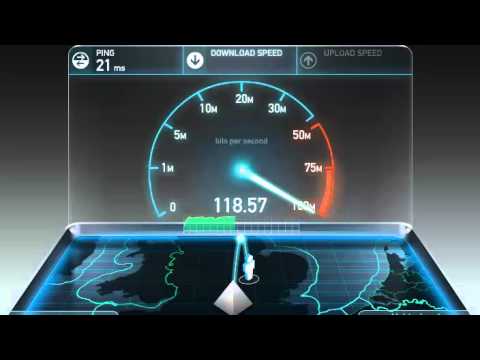 Virgin Media 120mb Speed Test