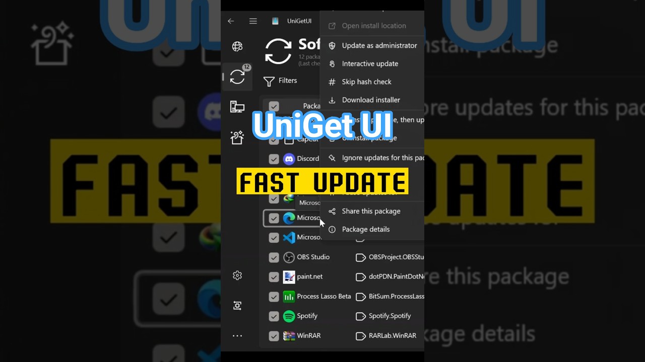 🚀 Update ALL Software & Drivers in 1 Click! (Using Uniget UI)