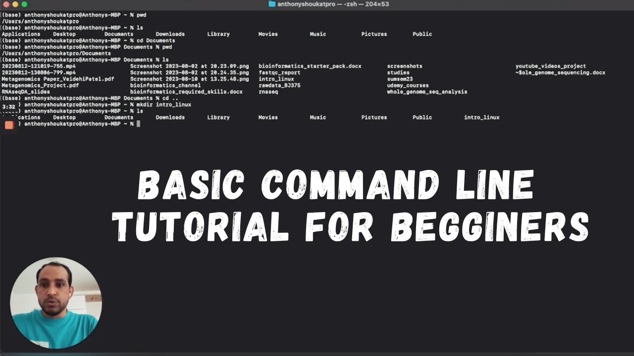 Linux Command Line Tutorial for Beginners || Commands for RNASeq Data Analysis pipeline